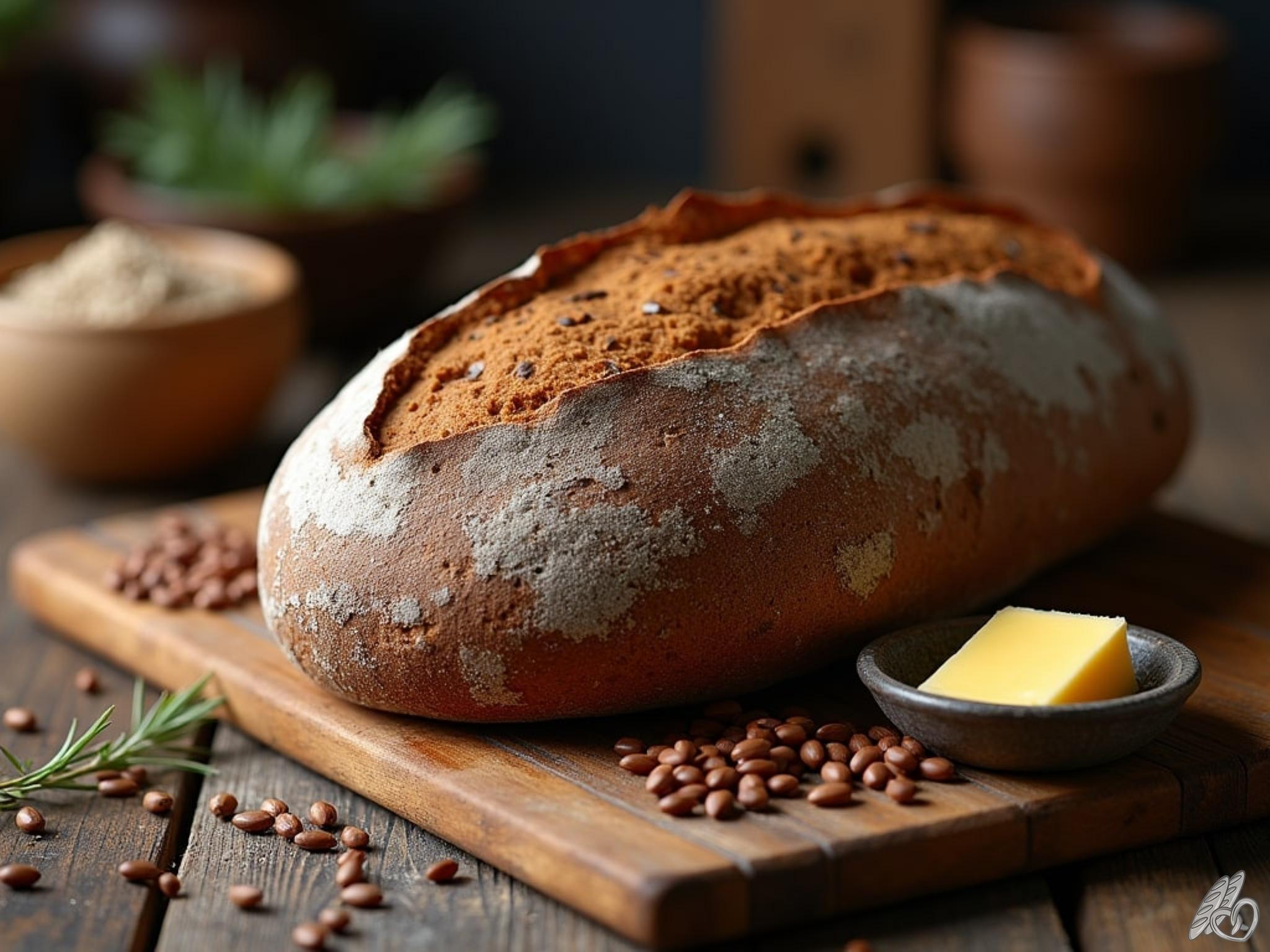 Le pain noir allemand : caractéristiques et recette
