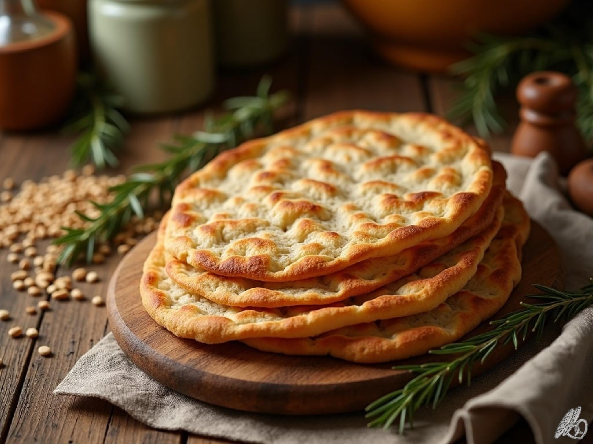 Recette du Pane Carasau, le papier à musique de Sardaigne